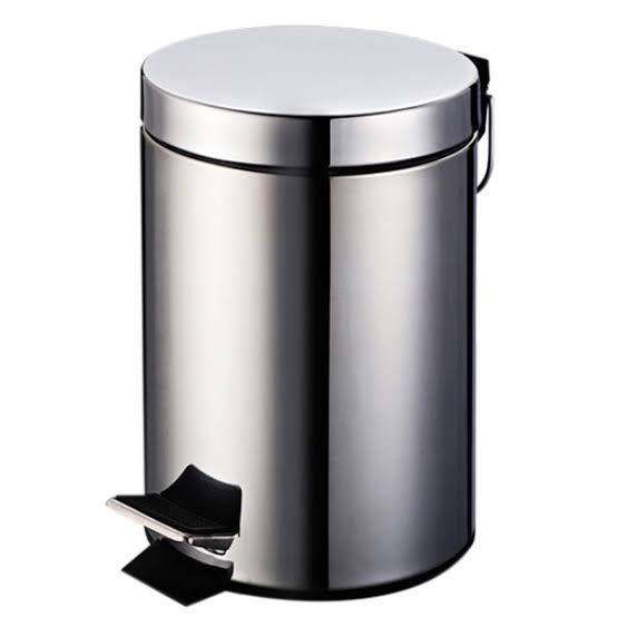 Trash Dustbin Pedal Bin with Lid - Home Accessories