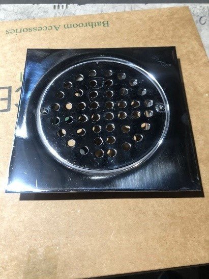 Bathroom Floor Drain Jali Cover – Waste Hole, Pakistan